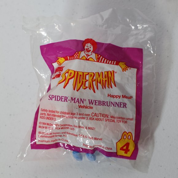 McDonald's | Toys | Mcdonalds Happy Meal Toy Spider Man Webrunner 994 ...